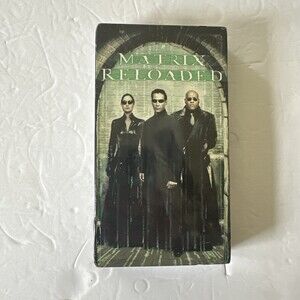 Media | The Matrix Reloaded Vhs Tape New Sealed 203 Nos Oop Rare ...